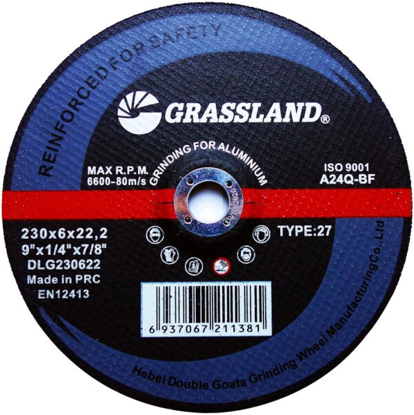Grinding disc-Working with Aluminum - SIMPLE UNIQUE SAFETY